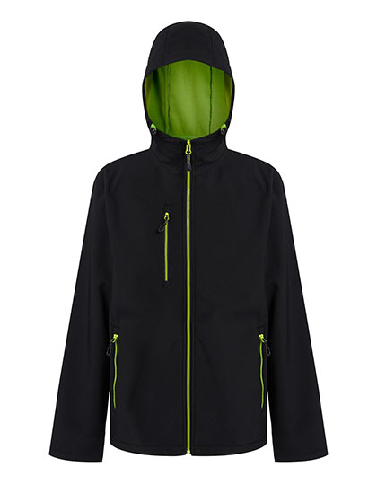 RG705 Regatta Professional Navigate 2-lagige Softshell Jacke mit Kapuze ...